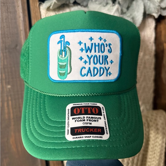 OTTO | Accessories | Whos Your Caddy Golf Trucker Hat Otto Cap ...